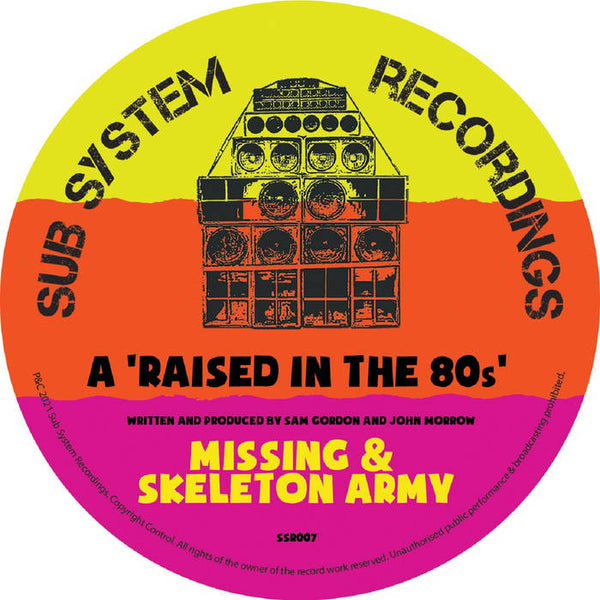 MISSING & SKELETON ARMY : RAISED IN THE 80s [Sub System] – Homcore-Athens